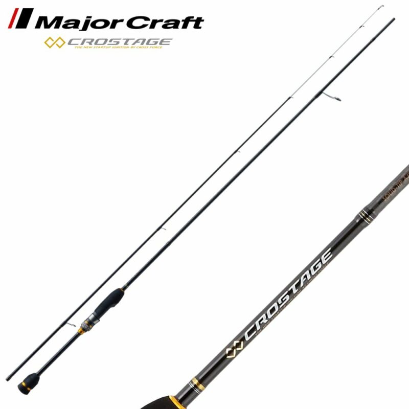 MAJOR CRAFT Ultra Light Fishing Spinning Solid Tip Rod CROSTAGE CRX ...