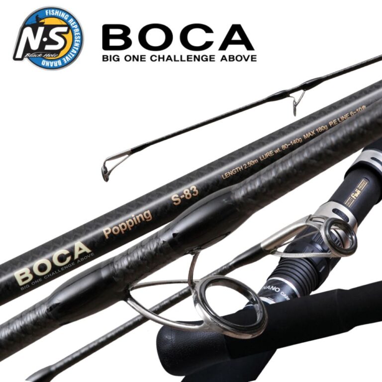 NS BLACK HOLE Offshore Heavy Casting 8 Axis Nano Carbon Rod BOCA FLEXUS ...