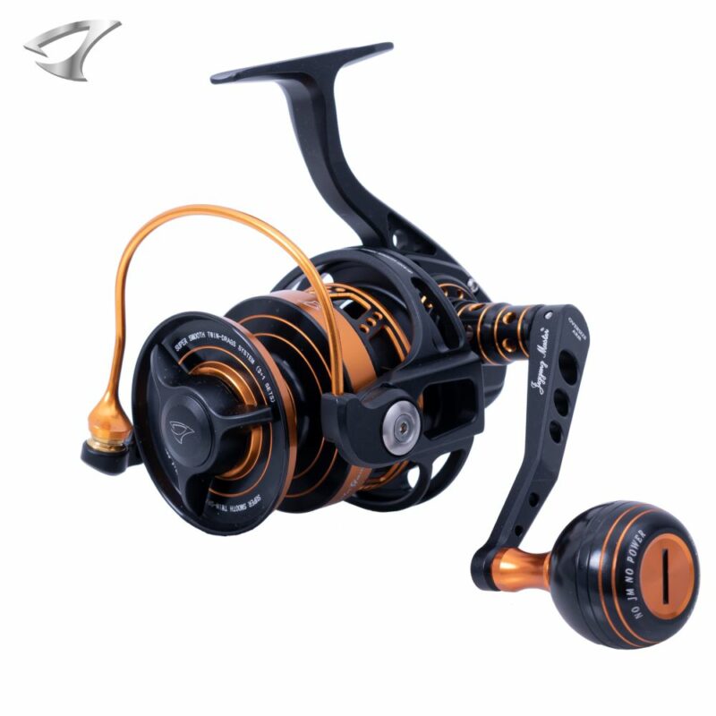JIGGING MASTER Monster Game Spinning Reel 5000H/7000S Round Knob Black ...
