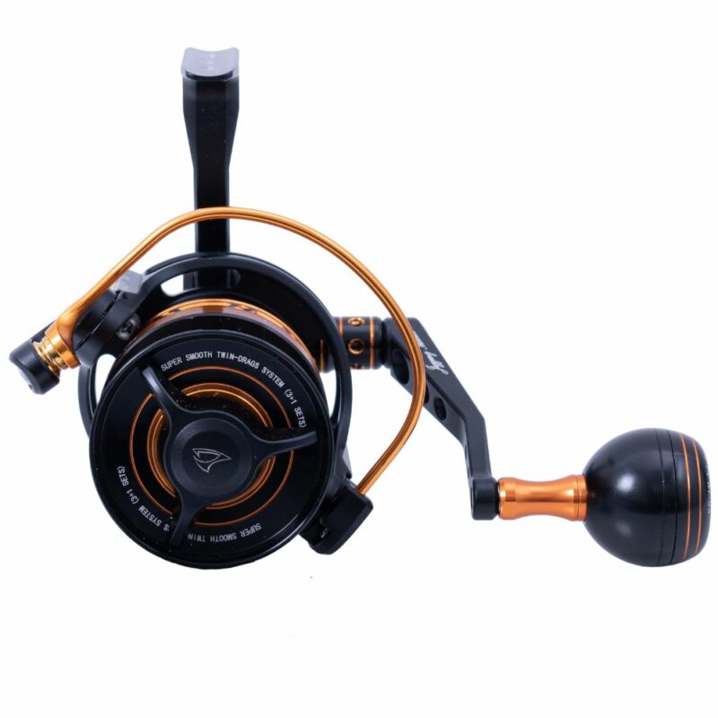 JIGGING MASTER Monster Game Spinning Reel 5000H/7000S Round Knob Black ...