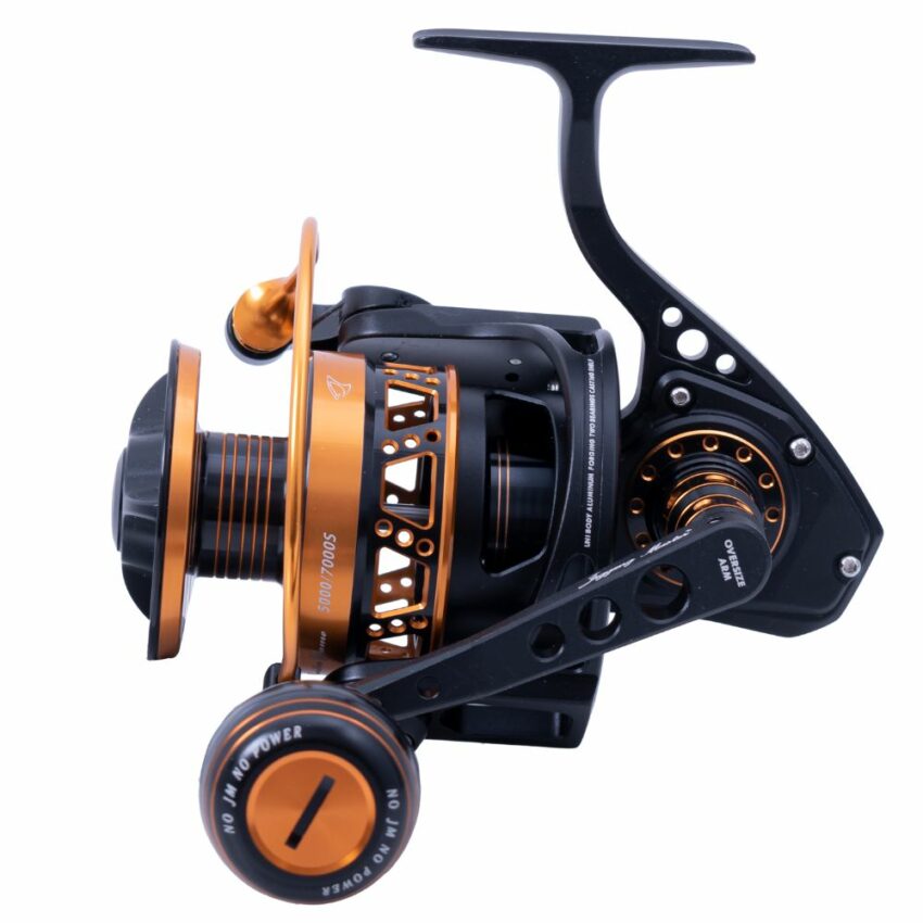 JIGGING MASTER Monster Game Spinning Reel 5000H/7000S Round Knob Black ...