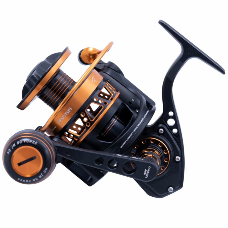 JIGGING MASTER Monster Game Spinning Reel 5000H/7000S Round Knob Black ...