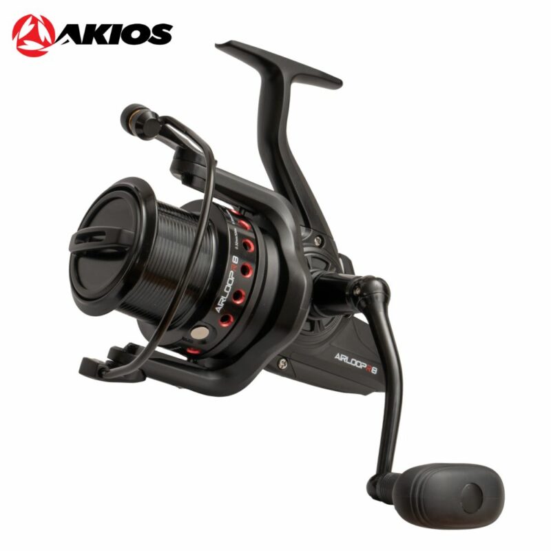 AKIOS Surfcasting Reel AIRLOOP R8 Black Edition | Maguro Pro Shop