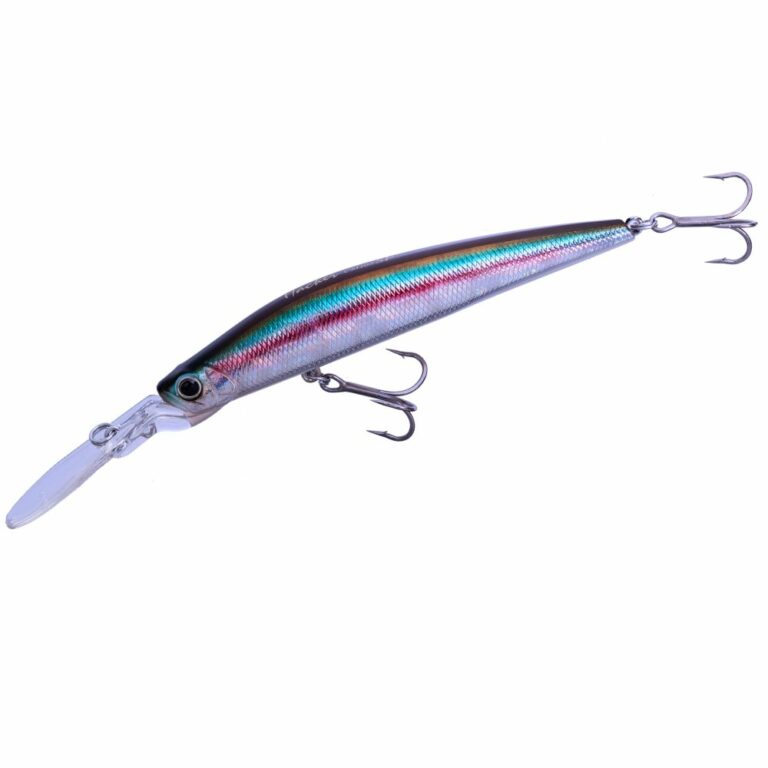 DUO Deep Diving Minnow Lure HACKER SLAVER CRANKING MINNOW 105SP SW ...