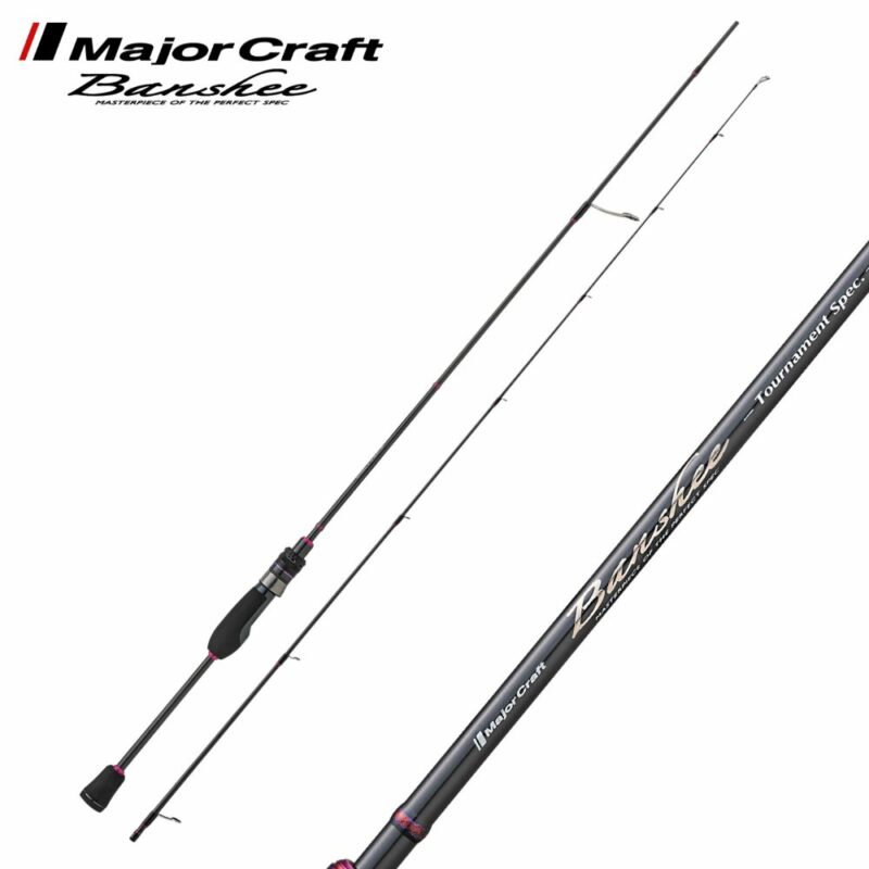 MAJOR CRAFT Ultra Light Spinning Rod BANSHEE Tournament Special BTSS ...