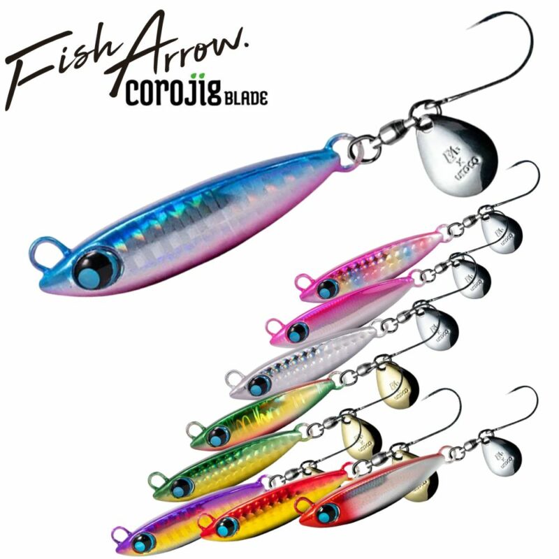 FISH ARROW Saltwater Fishing Casting Jig Lure COROJIG BLADE 30g ...