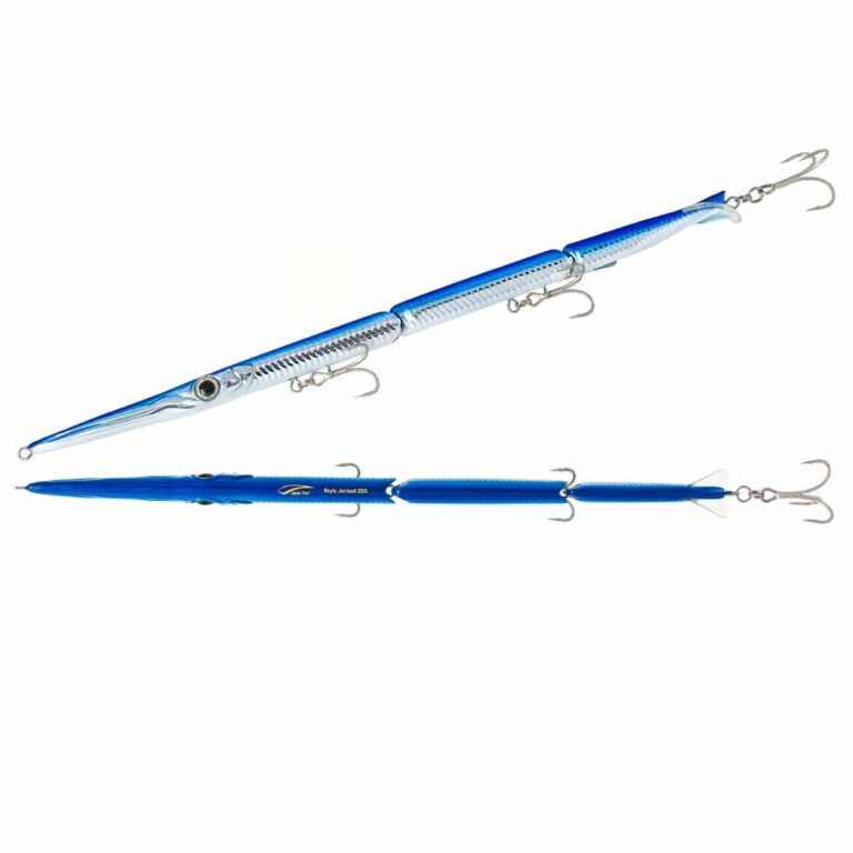 JACK FIN High Tech Needlefish Swimbait Lure JOINTED STYLO 255 UPGRADED ...